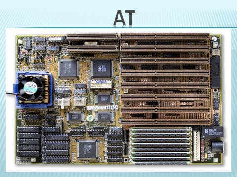 MANTENIMIENTO DE COMPUTADORES: CARACTERISTICAS PLACA BASE AT Y ATX